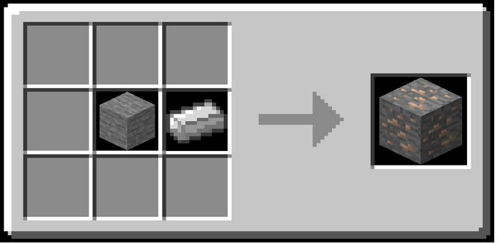 Craftable ores! Minecraft Data Pack