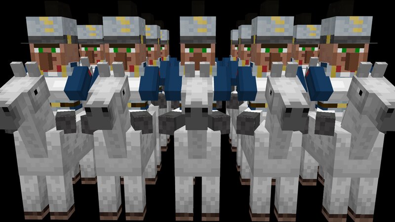 Villager Wars: Napoleon Datapack Minecraft Data Pack