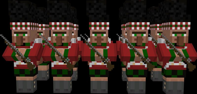 Villager Wars: Napoleon Datapack Minecraft Data Pack