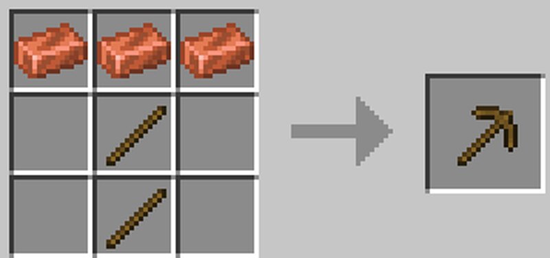 Copper Tools Minecraft Data Pack