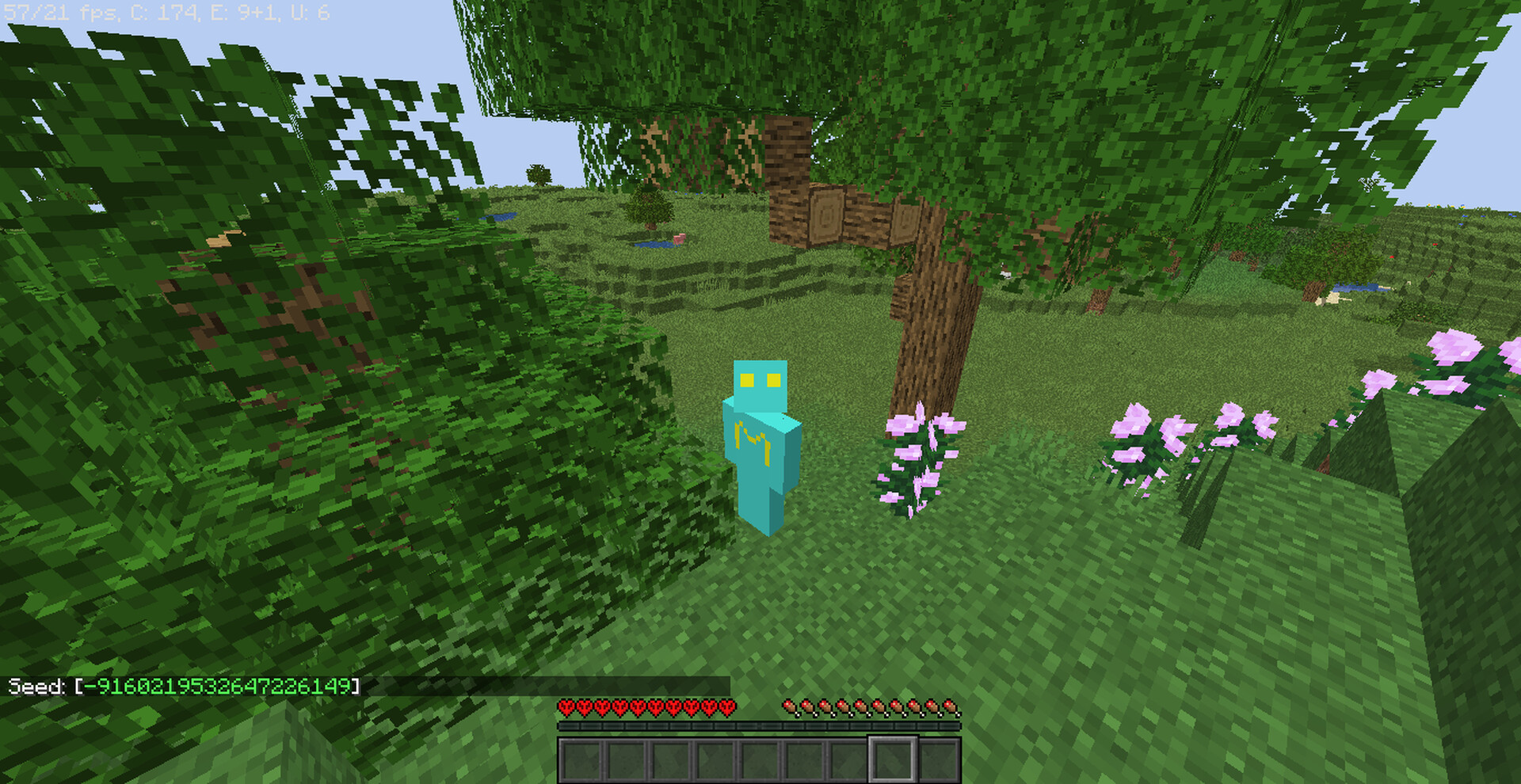 Minecraft but Hostile mob are invisible Minecraft Data Pack