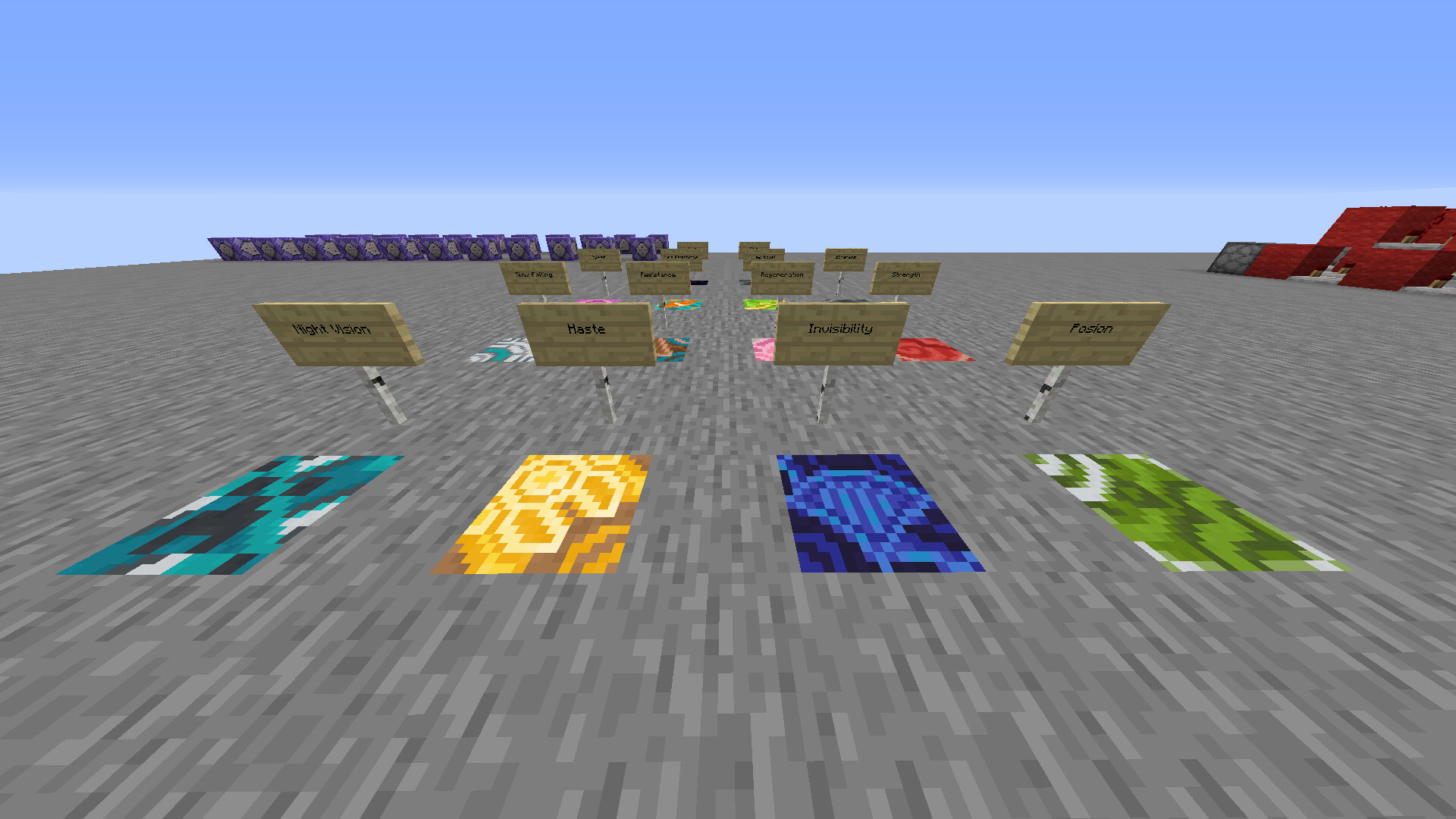 Parkour Block Effects! -- Minecraft Datapack Minecraft Data Pack