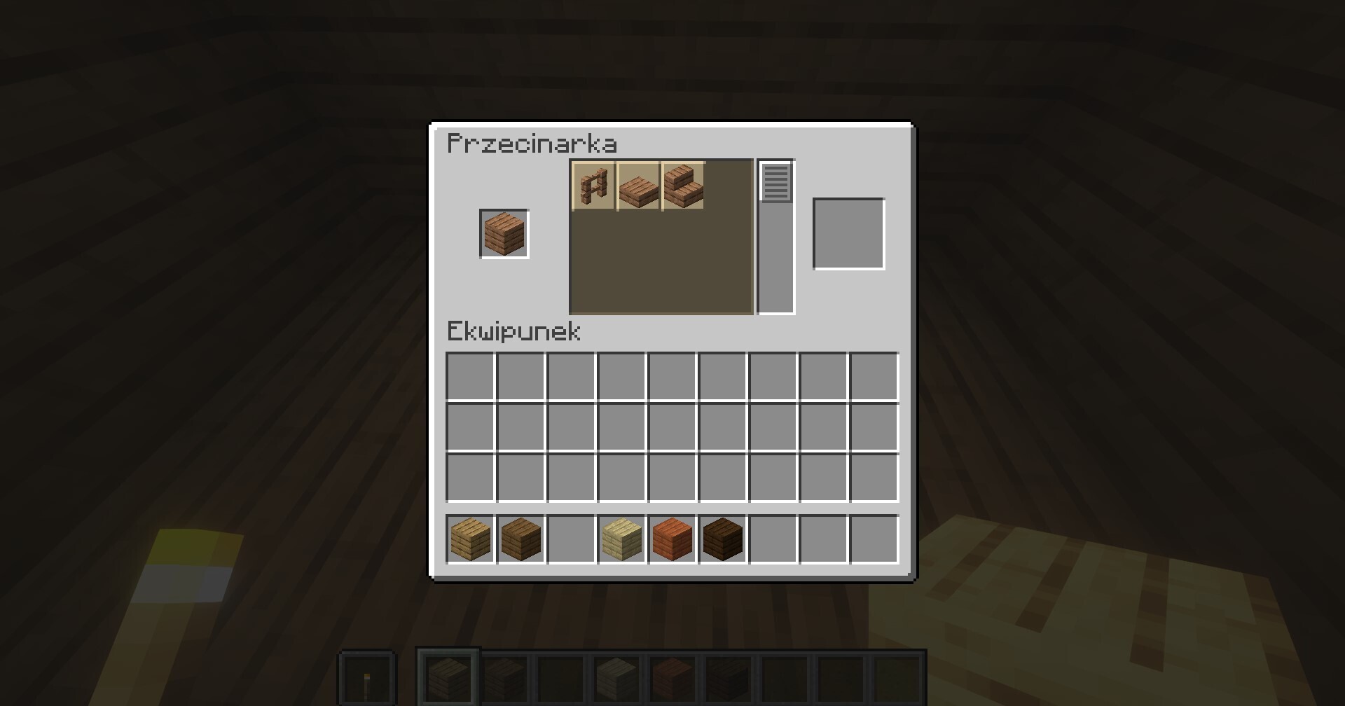 Wood cutter Minecraft Data Pack