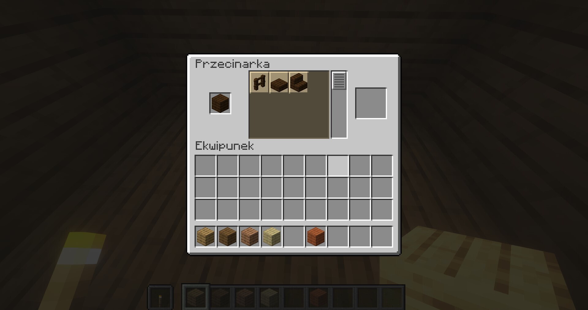 Wood cutter Minecraft Data Pack