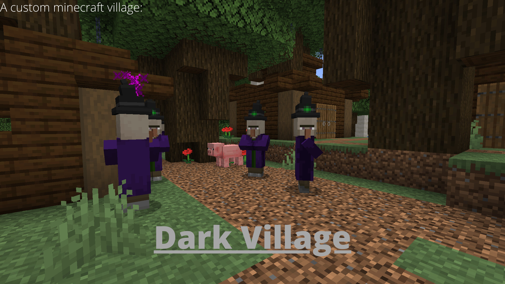 Dark Village Minecraft Data Pack
