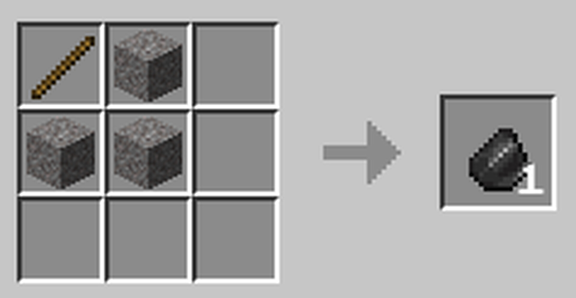 Craftable Flint Minecraft Data Pack