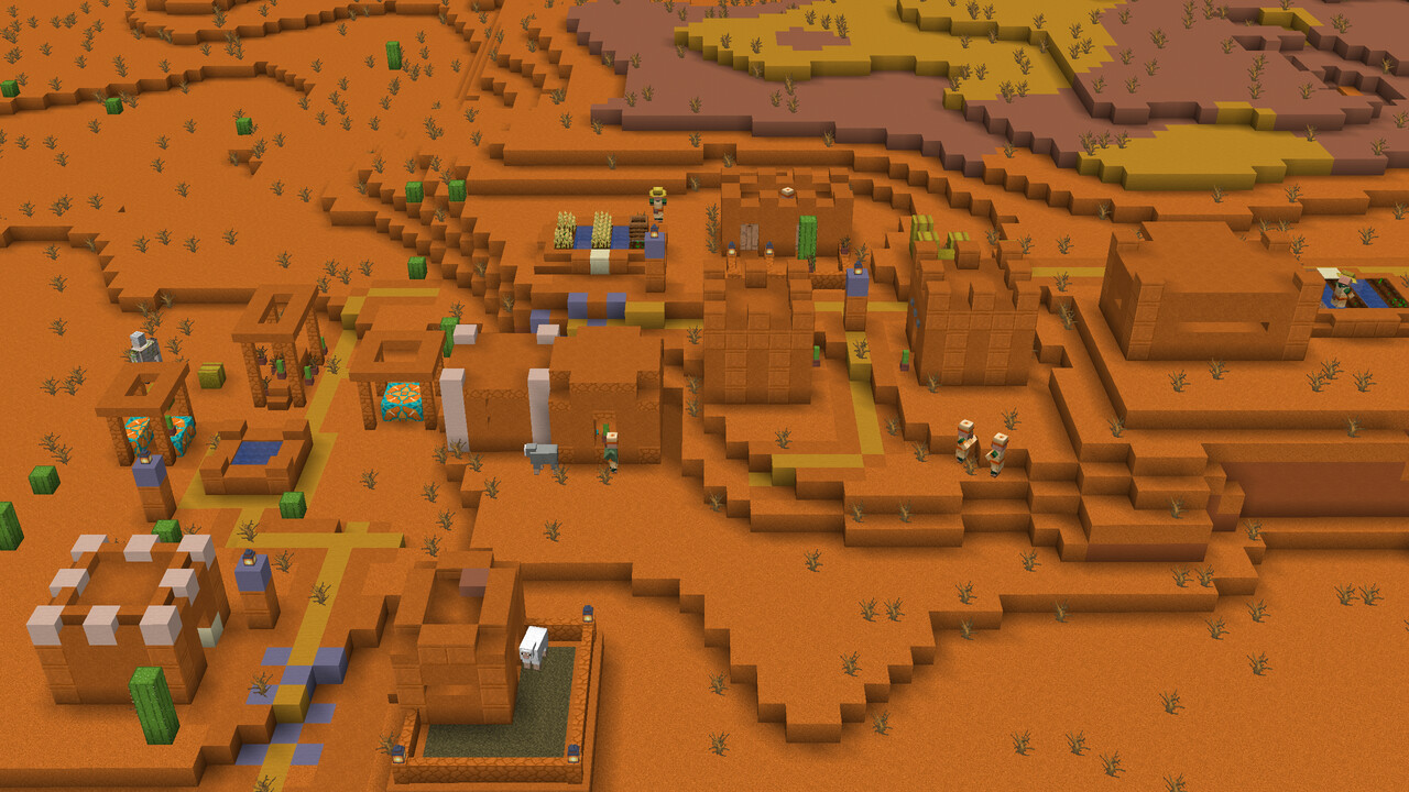 Mesa Villages Minecraft Data Pack