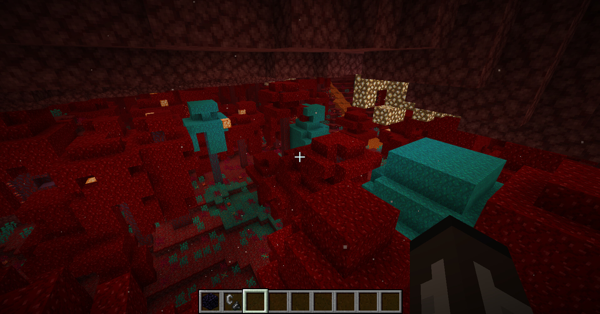 crimson + warped forest Minecraft Data Pack