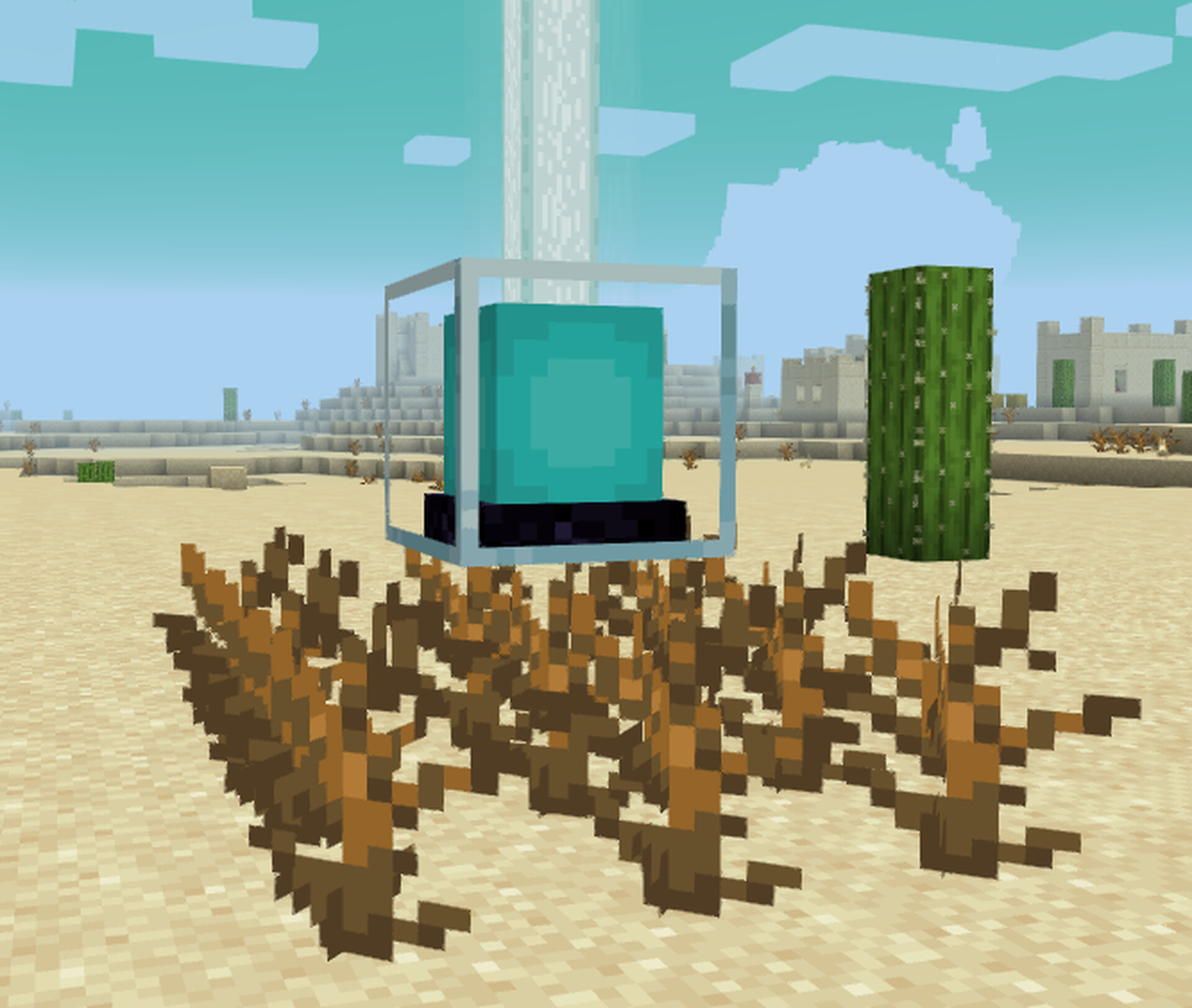 Beacons, but Everything Minecraft Data Pack