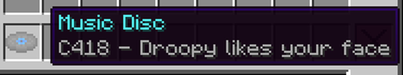 New Music Disc Minecraft Data Pack