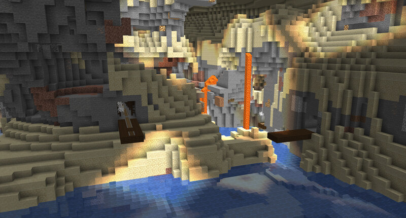 Inverted Terrain Generation Minecraft Data Pack