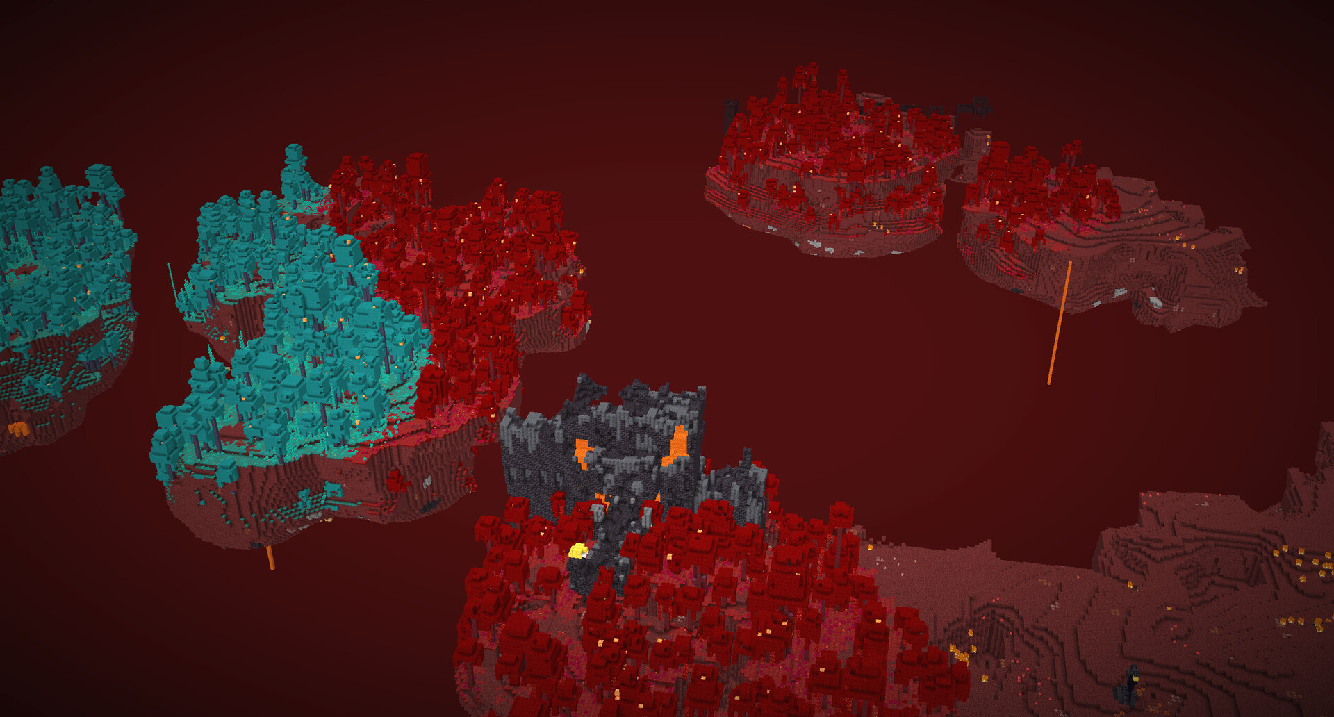 Inverted Terrain Generation Minecraft Data Pack