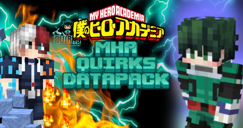 My Hero Academia Quirks (Java Edition) Minecraft Data Pack