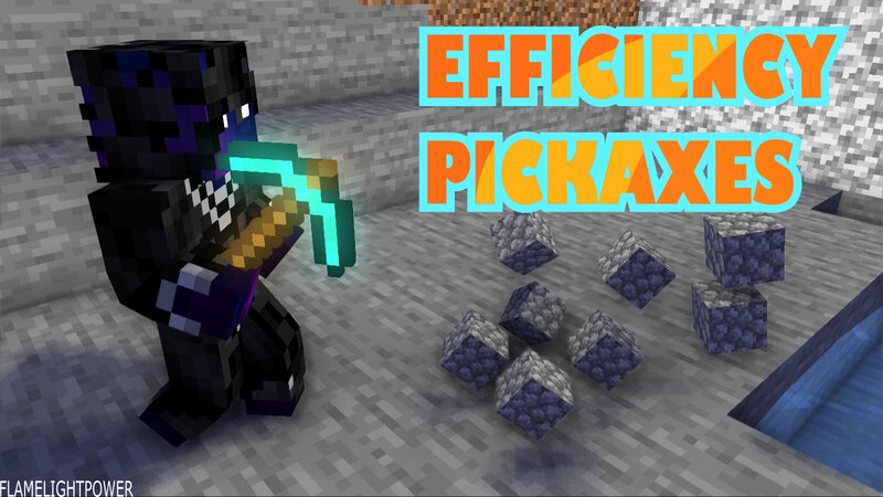 Efficiency Pickaxes Minecraft Data Pack
