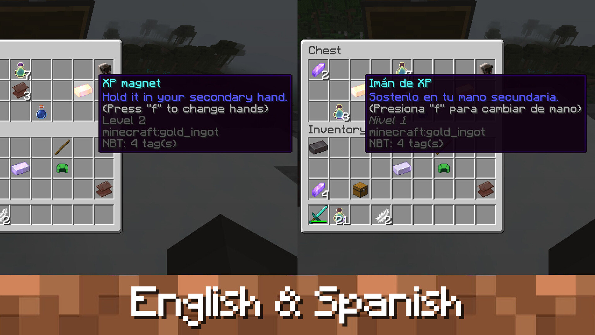 Magnets Minecraft Data Pack