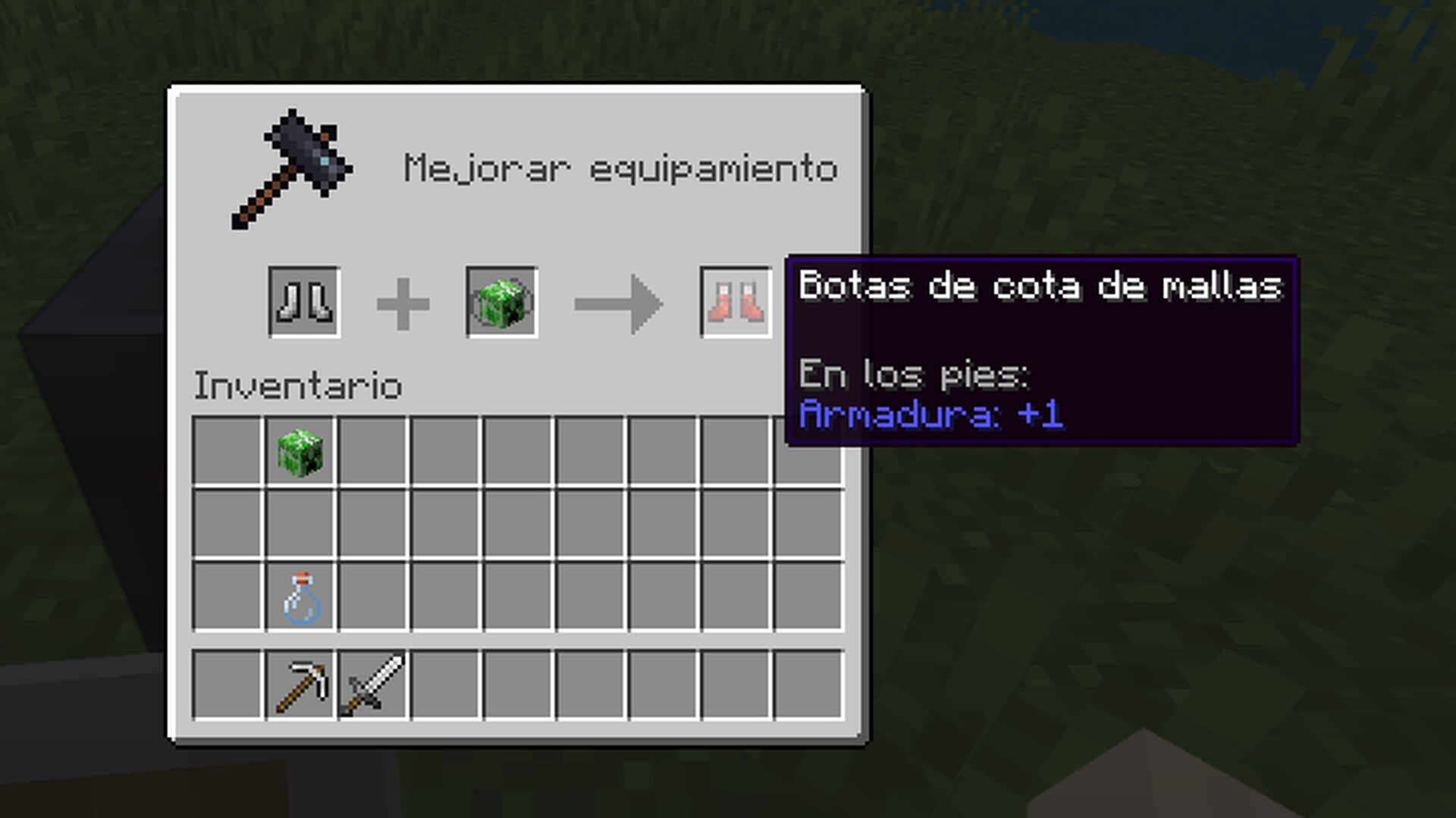 Botas TNT Boots Minecraft Data Pack