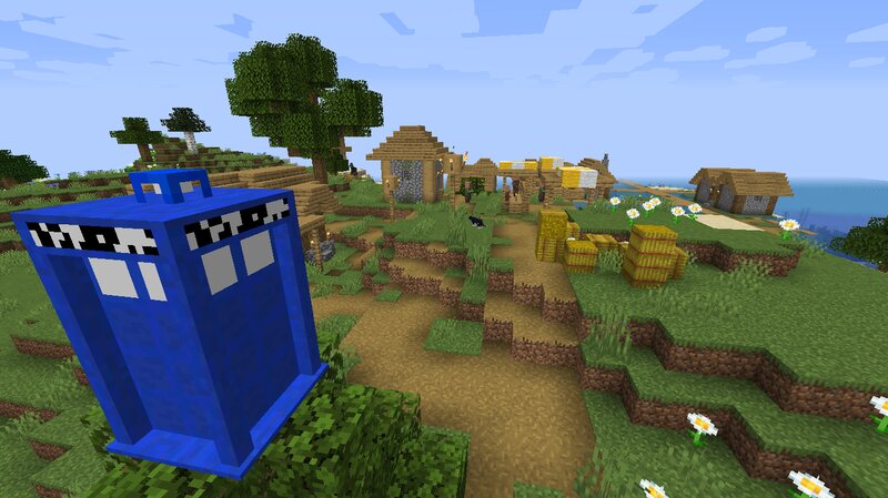 Immersive Portals Tardis Minecraft Data Pack