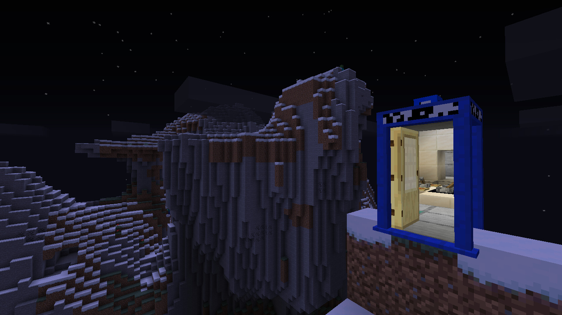 Immersive Portals Tardis Minecraft Data Pack
