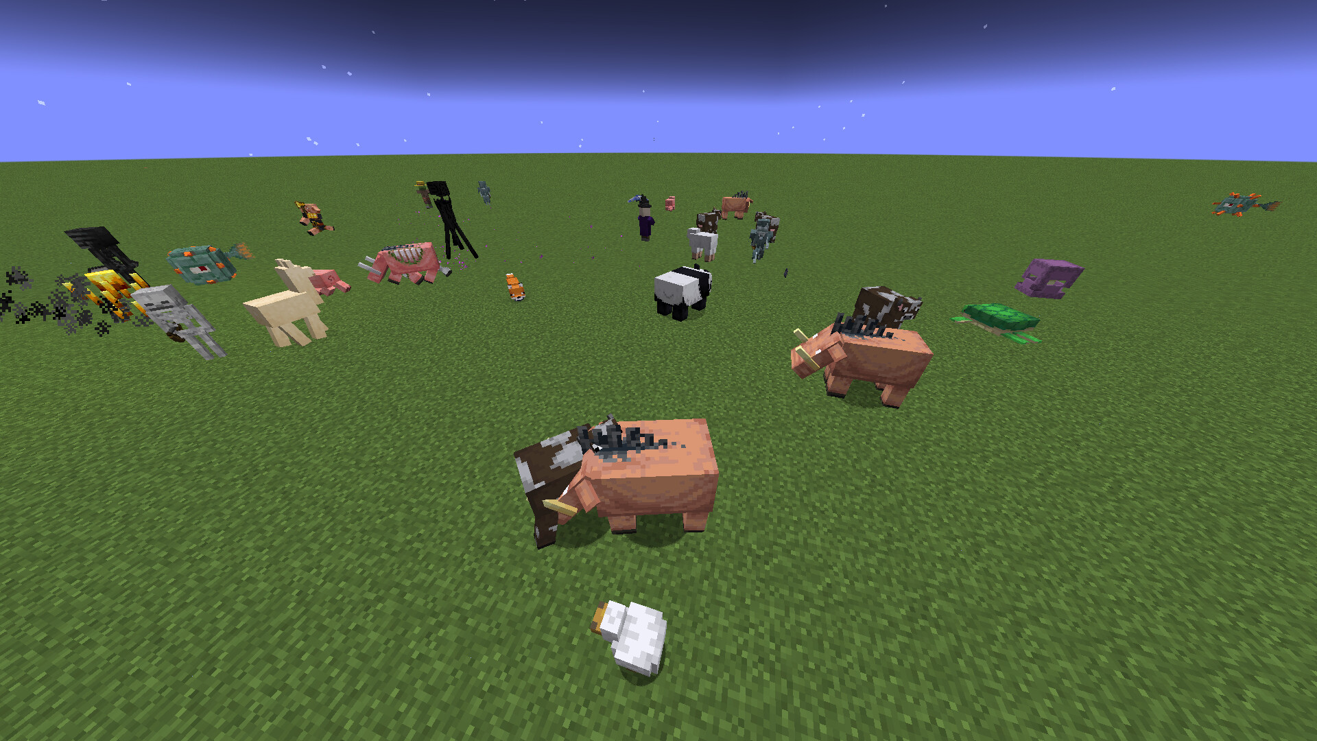 Minecraft But Mobs Shapeshift Minecraft Data Pack