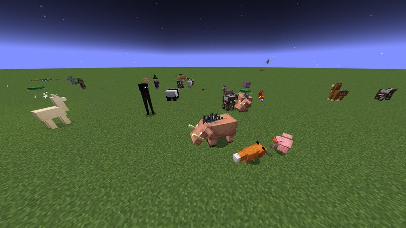 Minecraft But Mobs Shapeshift Minecraft Data Pack