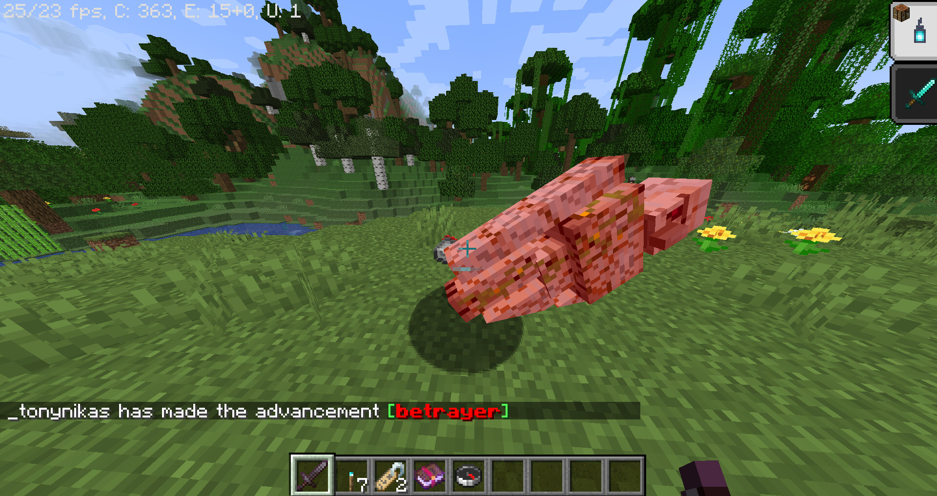 my first datapack Minecraft Data Pack