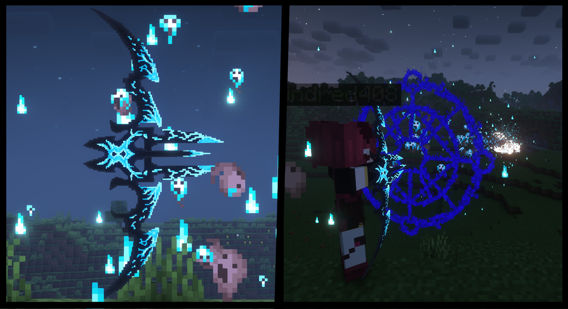 The living Curse Bow - 3+1 Skills in one bow Minecraft Data Pack