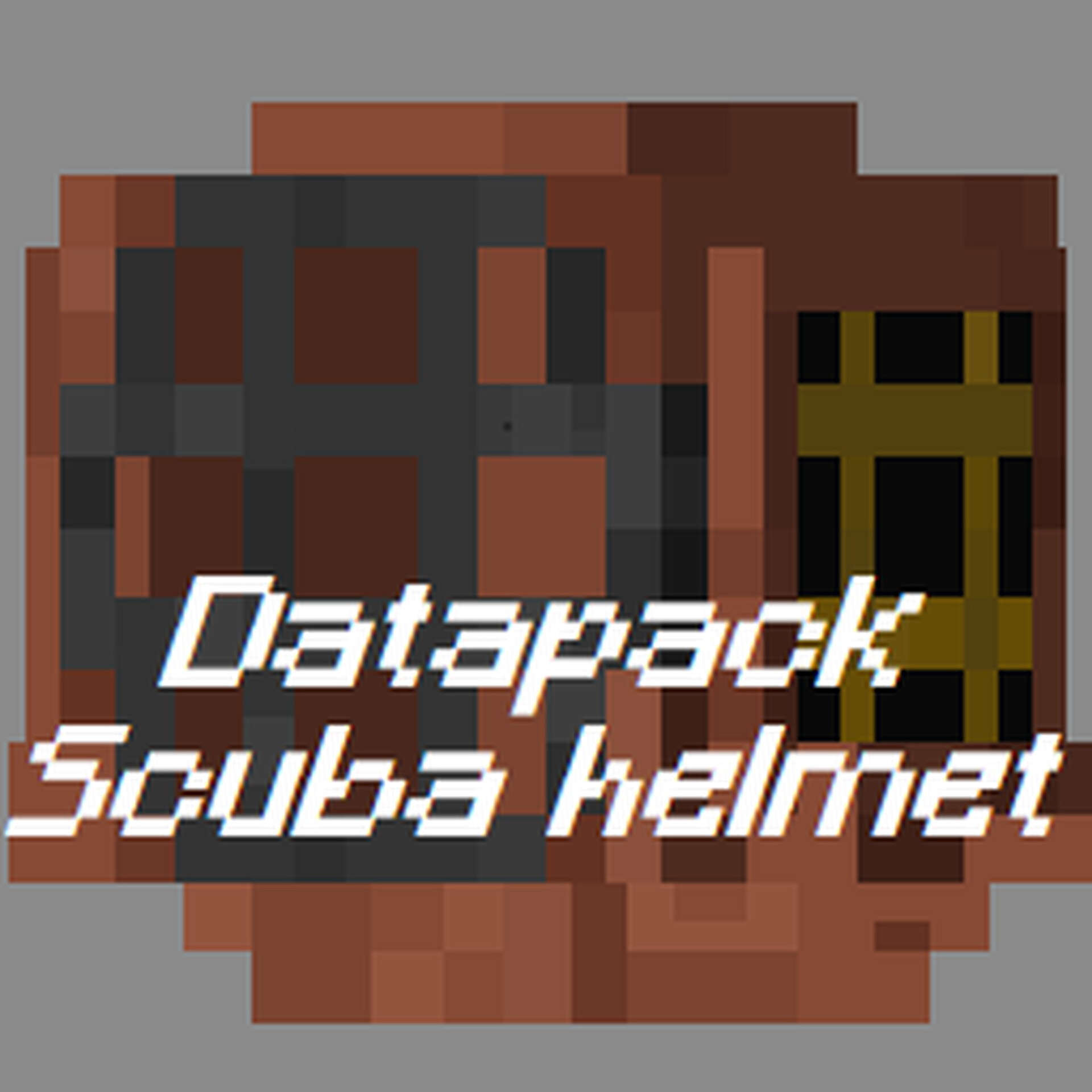Scuba Helmet datapack Minecraft Data Pack