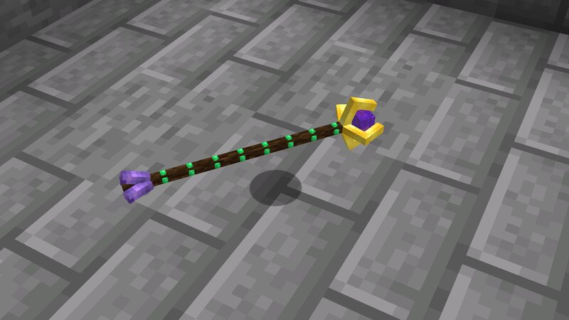 The staff of the elements (for Kane) Minecraft Data Pack