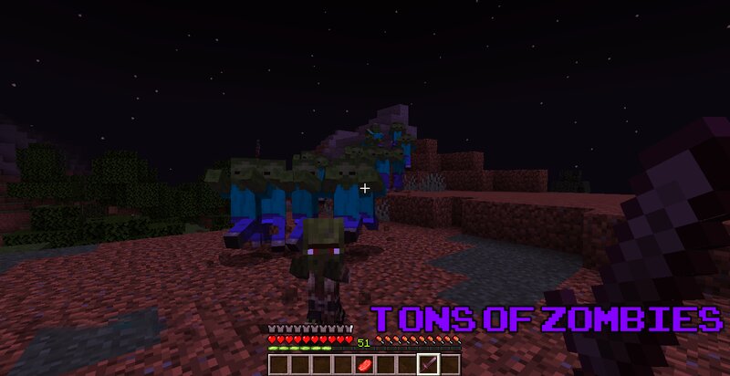 Zombie apocalypse Minecraft Data Pack