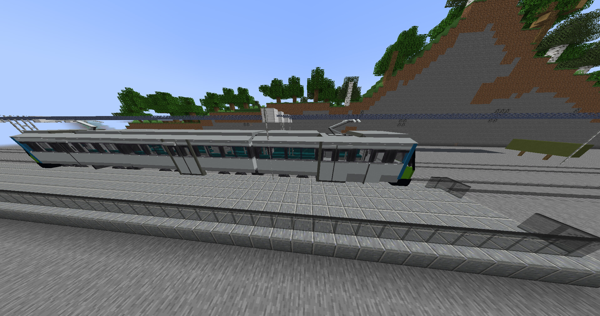 Szczecin trams for Minecraft 1.15 - 1.19.x Minecraft Data Pack