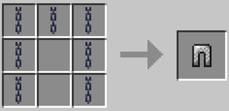 Craftable Chainmail Armor Minecraft Data Pack