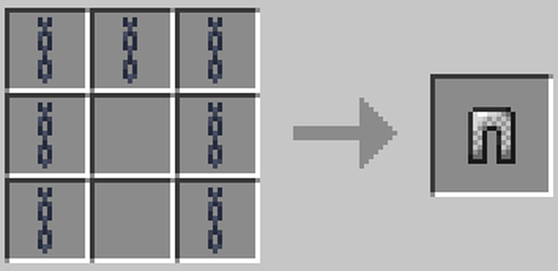 Craftable Chainmail Armor Minecraft Data Pack