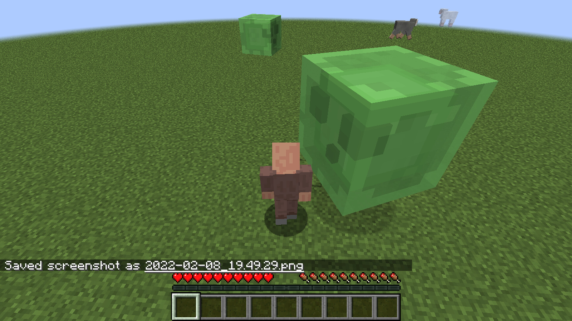 Harmless Slimes Minecraft Data Pack