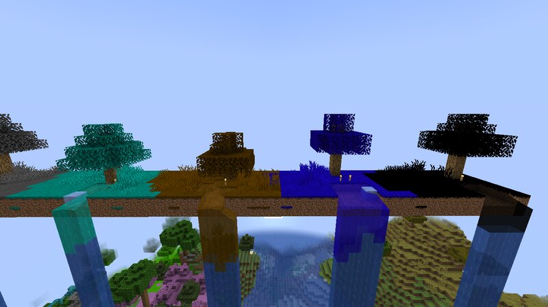 Colorful Biomes! Minecraft Data Pack