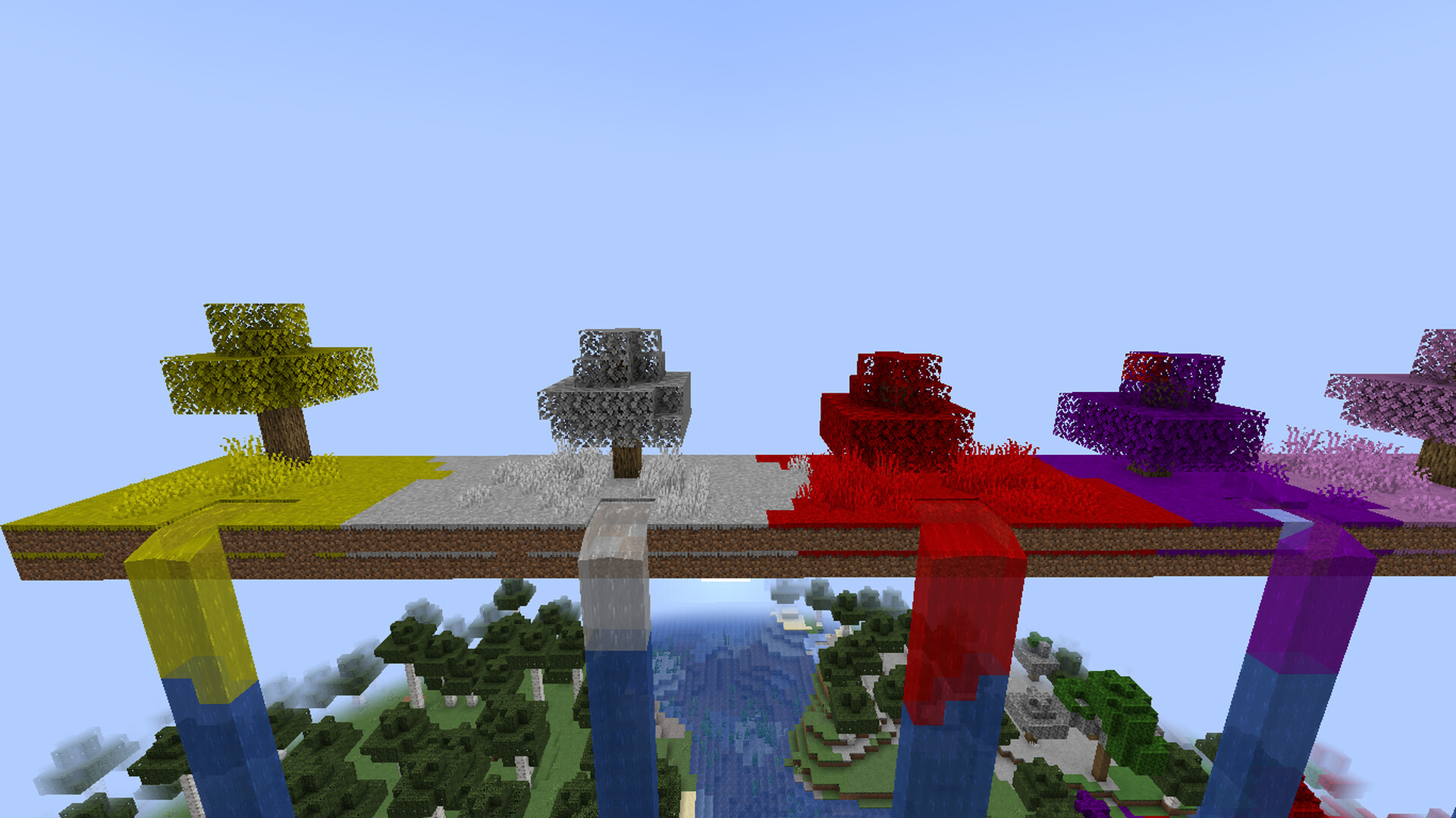 Colorful Biomes! Minecraft Data Pack