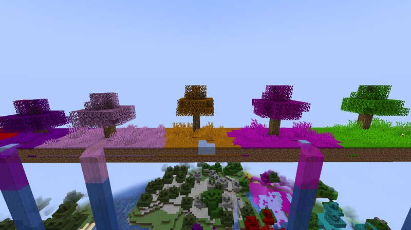 Colorful Biomes! Minecraft Data Pack
