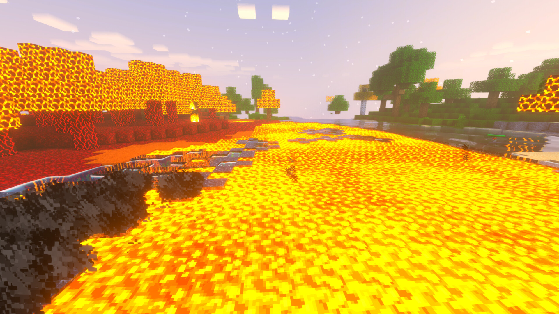 overworld is nether Minecraft Data Pack