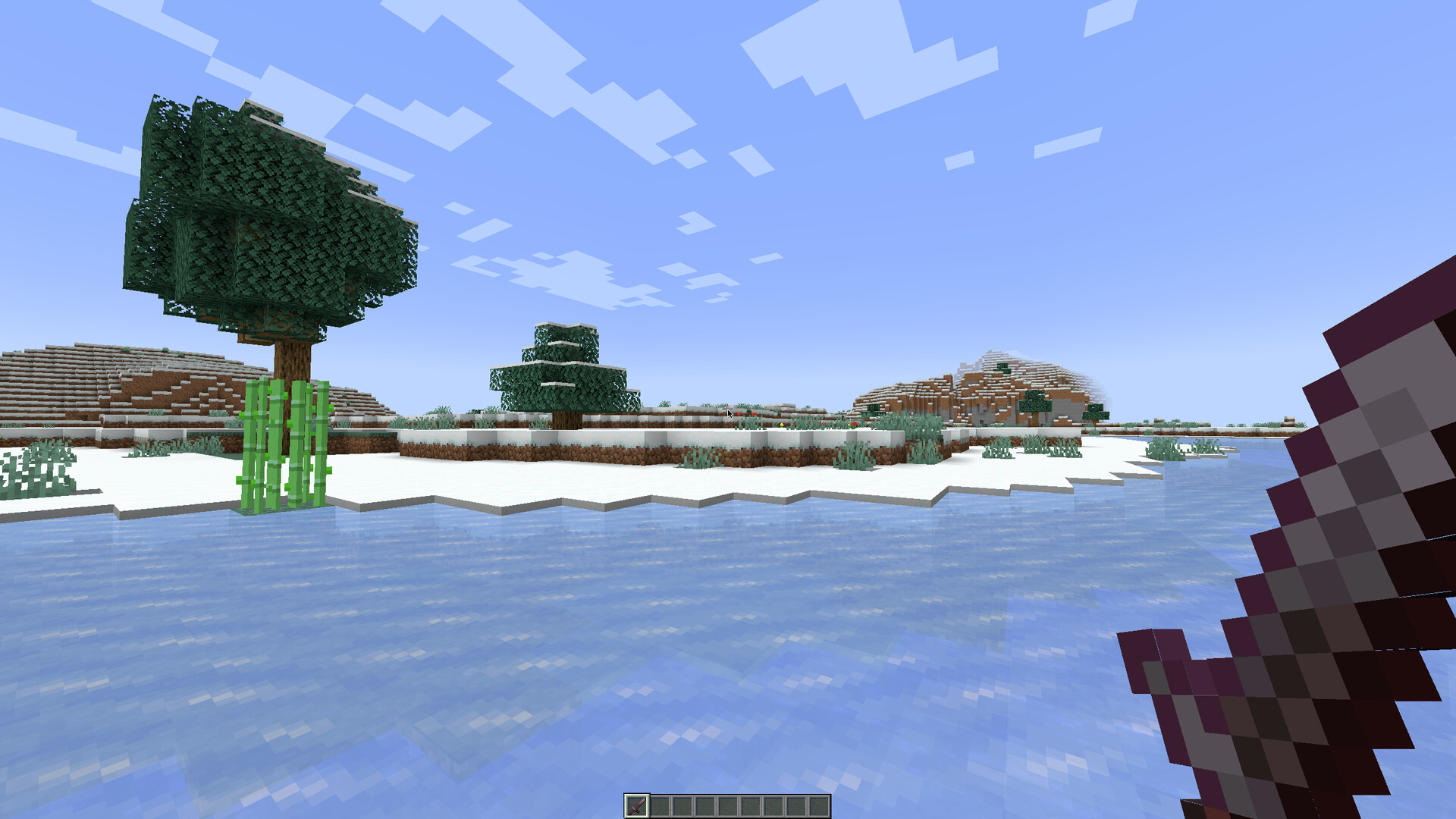 Ice forest dimension Minecraft Data Pack