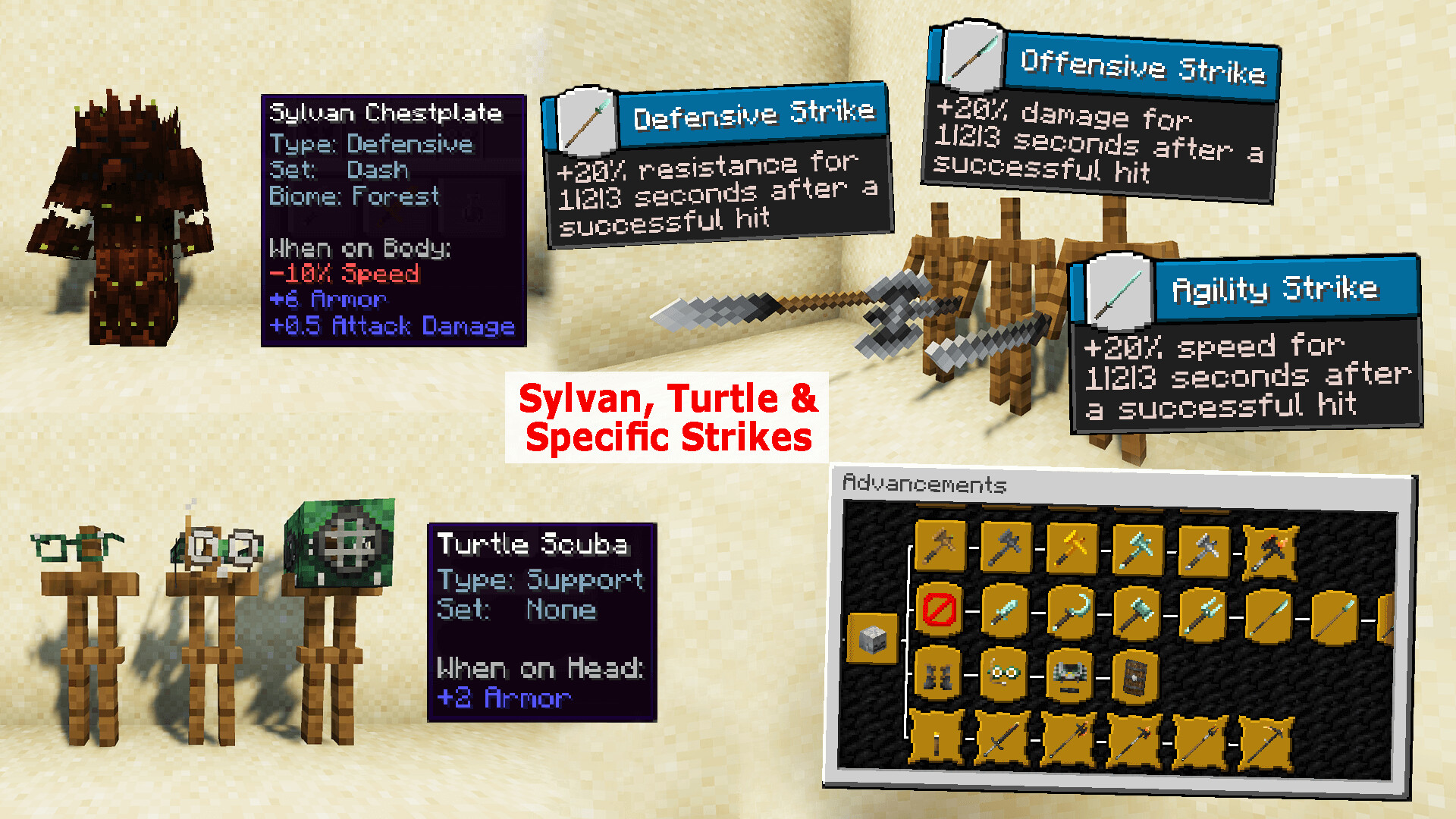 Combat Set [1.19] Minecraft Data Pack