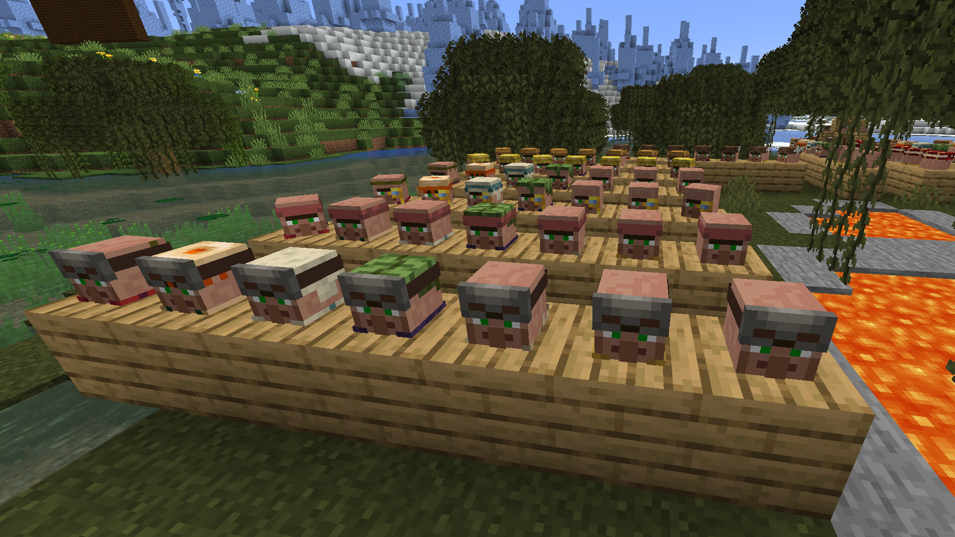 Beagle's Villager Heads Minecraft Data Pack