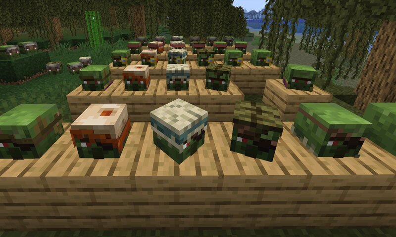 Beagle's Villager Heads Minecraft Data Pack