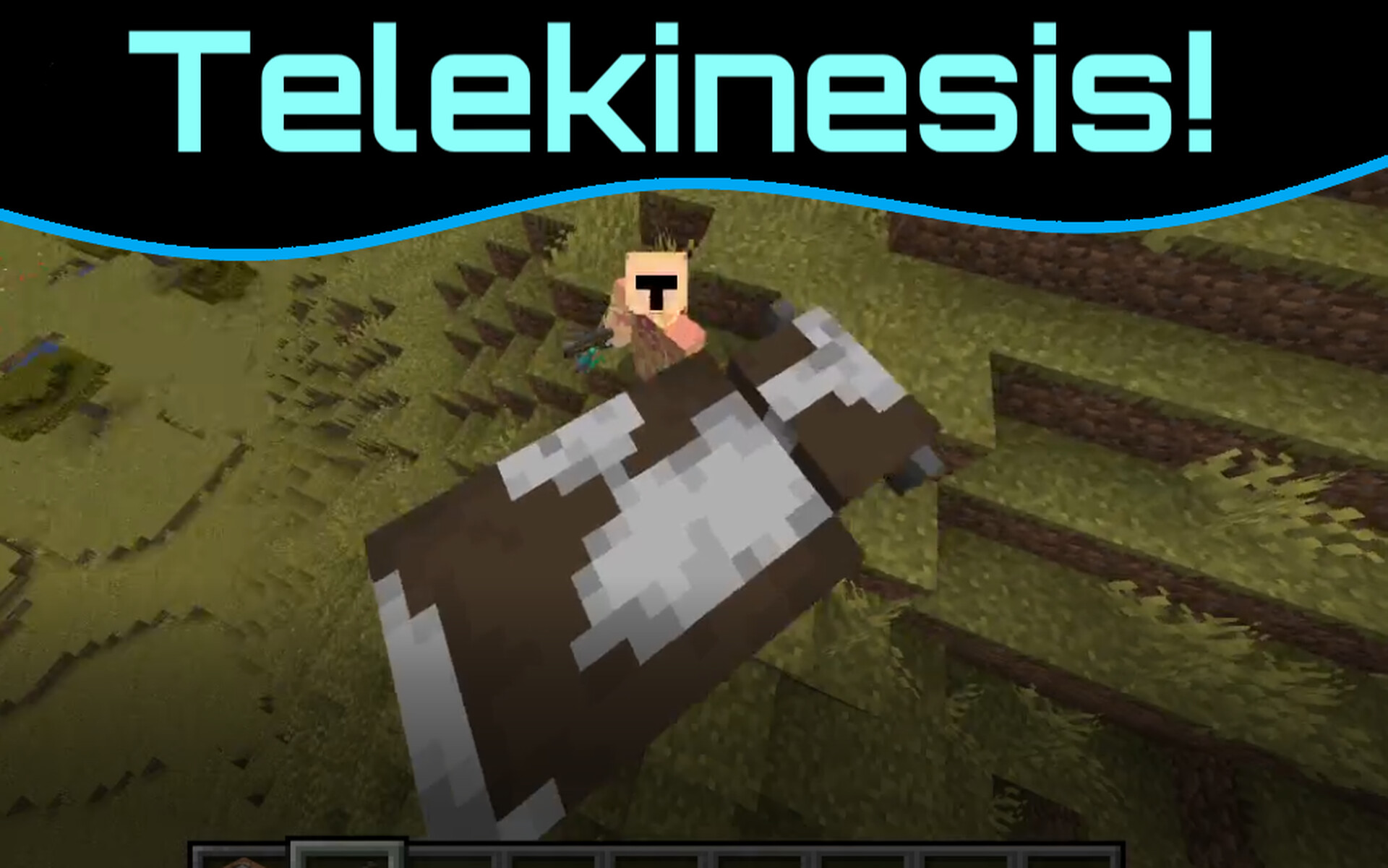 Telekinesis Minecraft Data Pack
