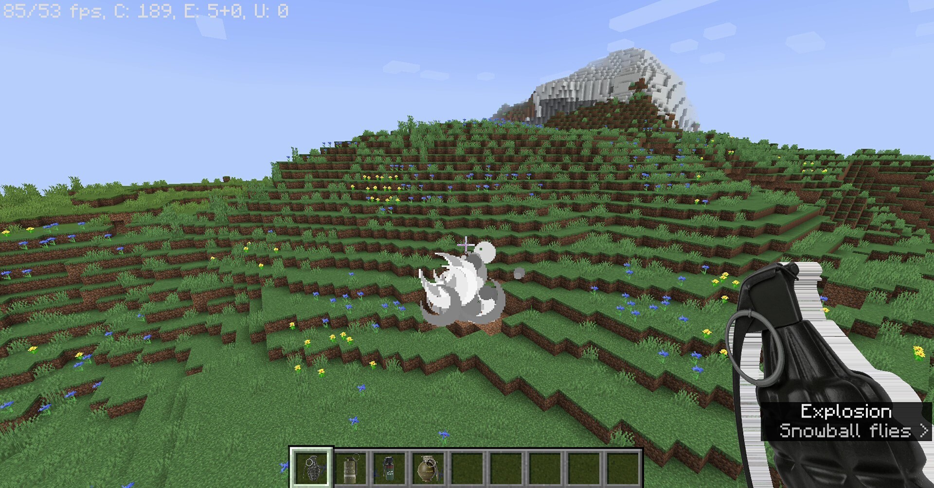 Granaty/Grenades PL/EN Version Minecraft Data Pack