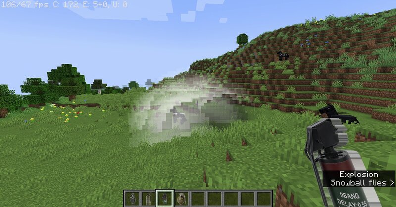 Granaty/Grenades PL/EN Version Minecraft Data Pack