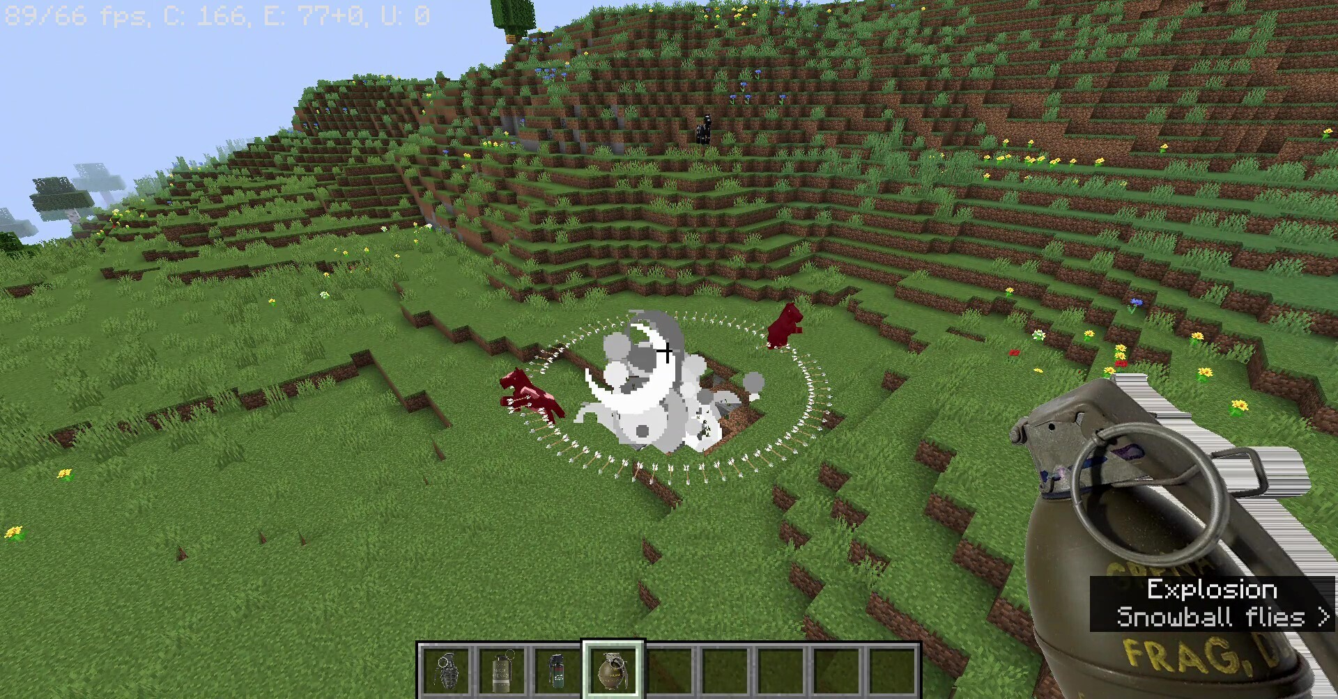 Granaty/Grenades PL/EN Version Minecraft Data Pack