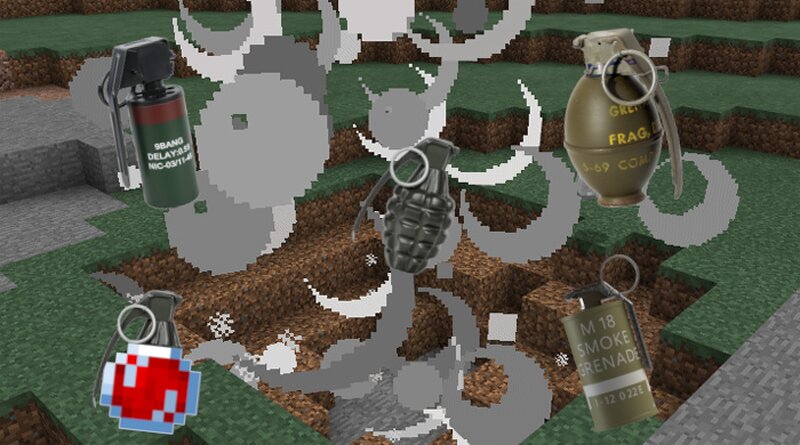 Granaty/Grenades PL/EN Version Minecraft Data Pack