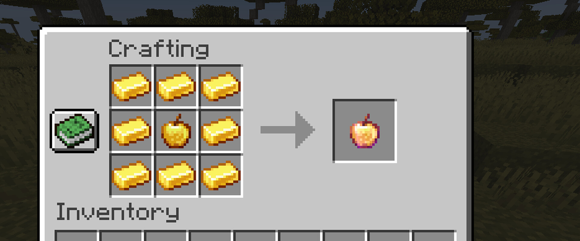 Recipes + Minecraft Data Pack
