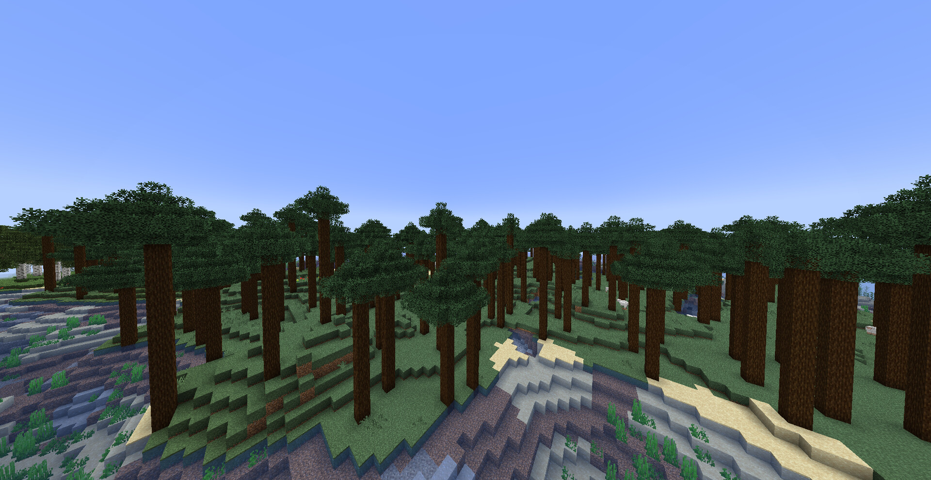 dinamonchi even taller trees Minecraft Data Pack