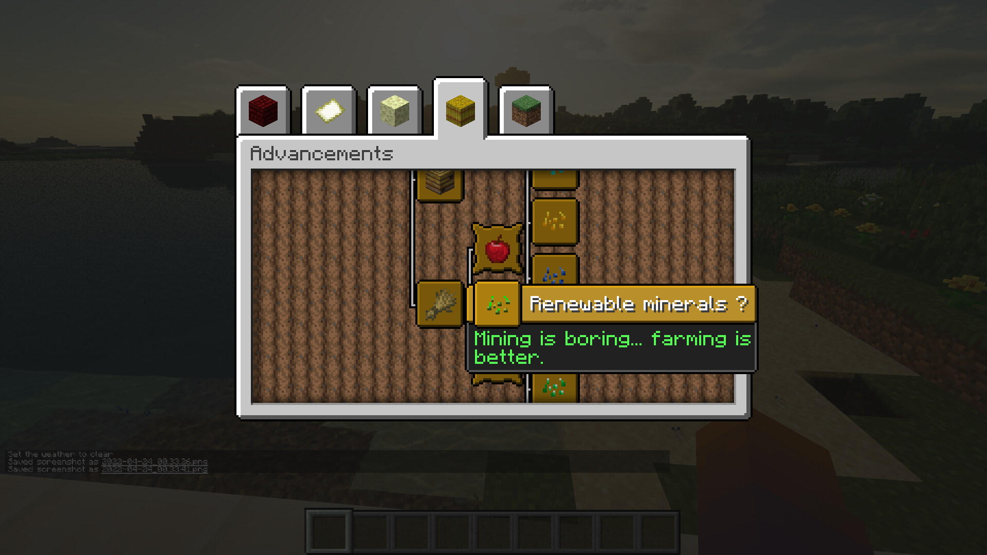 Ore Crops Minecraft Data Pack