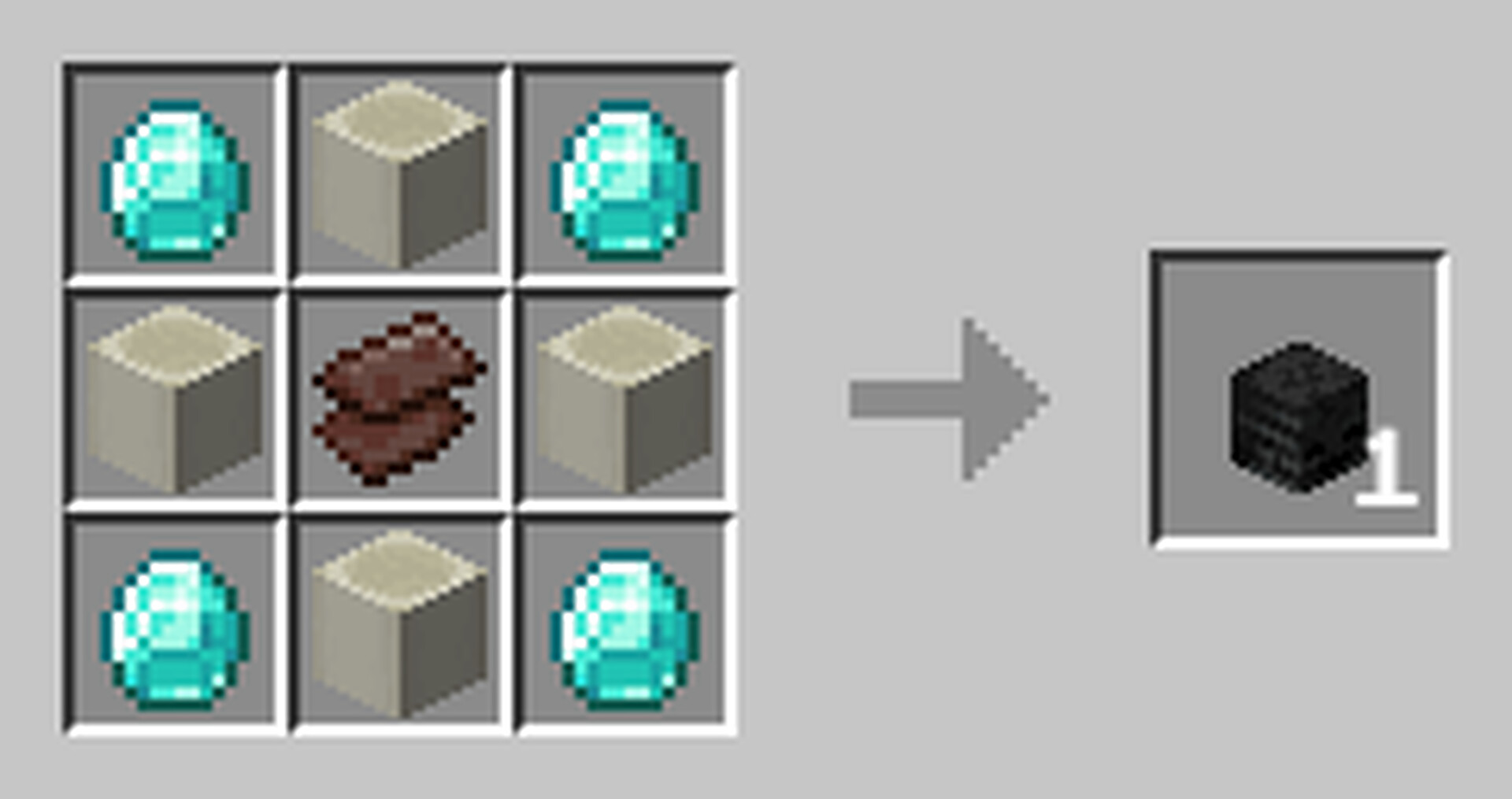 Craftable wither skulls Minecraft Data Pack